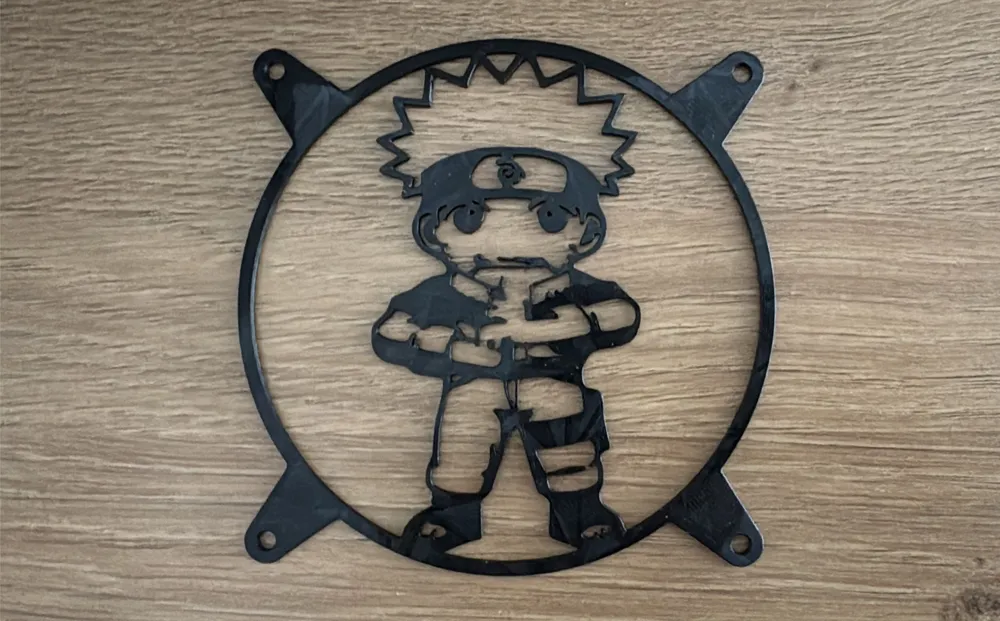 Naruto 120mm FAN Mod / Mod de ventilateur Naruto Style bande dessinée ...