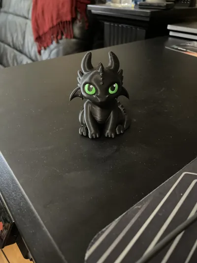 Toothless- How to Train Your Dragon - Free 3D Print Model - MakerWorld