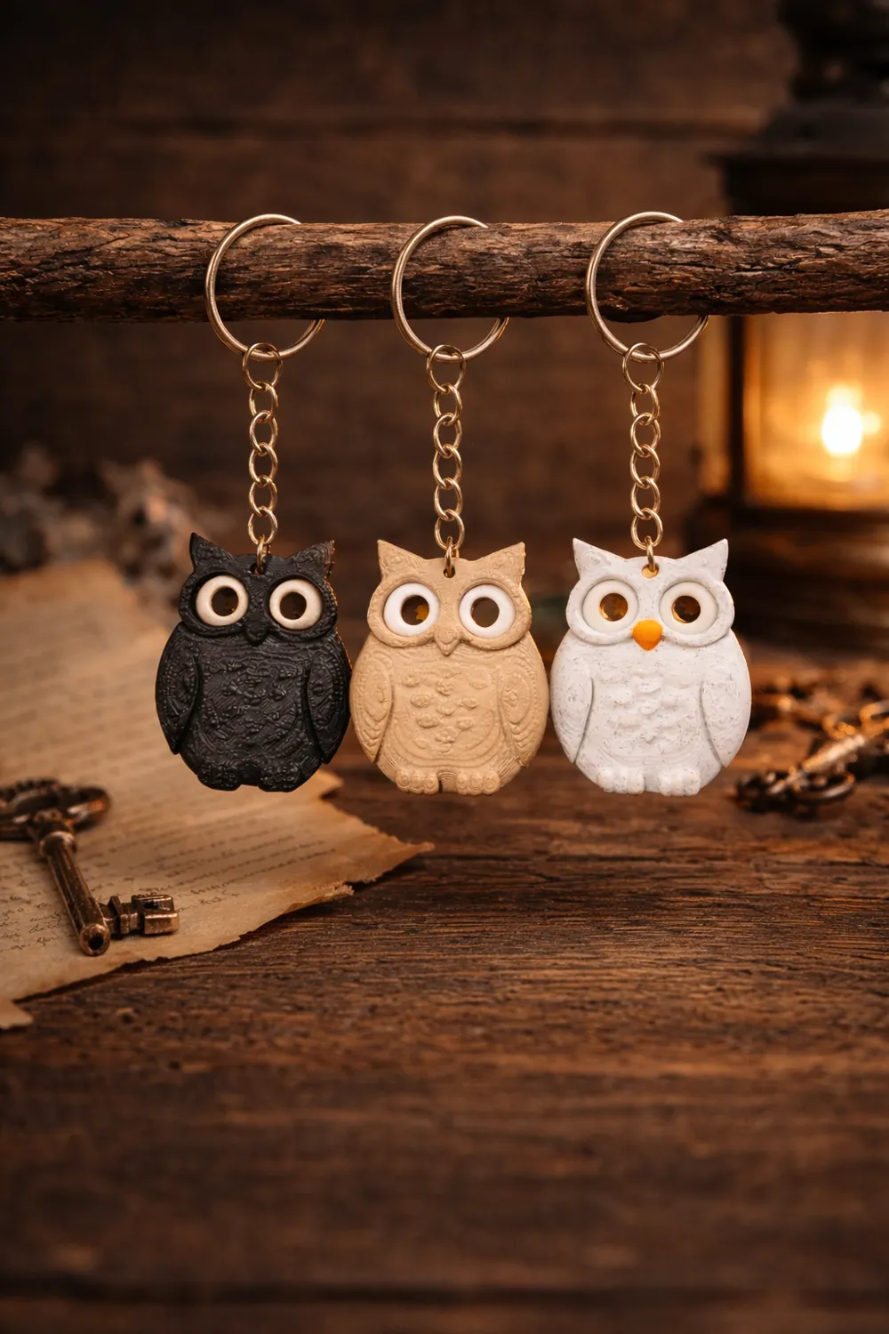 Cute 3D Printed Owl Keychains - Free 3D Print Model - MakerWorld