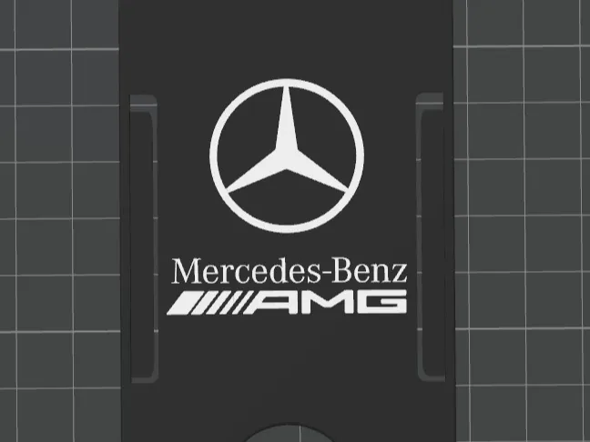 MERCEDES AMG BADGE HOLDER - Free 3D Print Model - MakerWorld