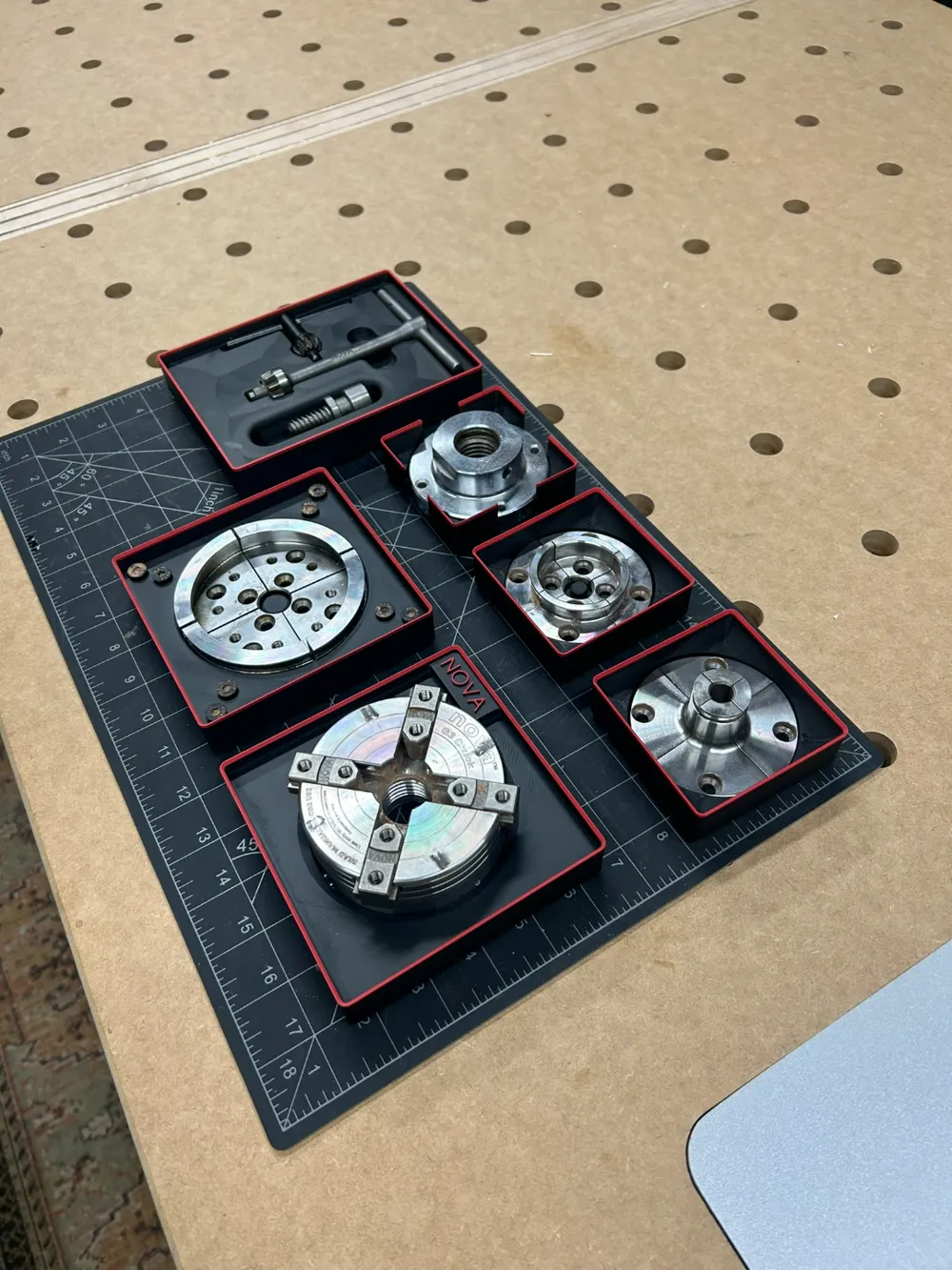 Gridfinity NOVA Chuck Collection by schuylab - MakerWorld