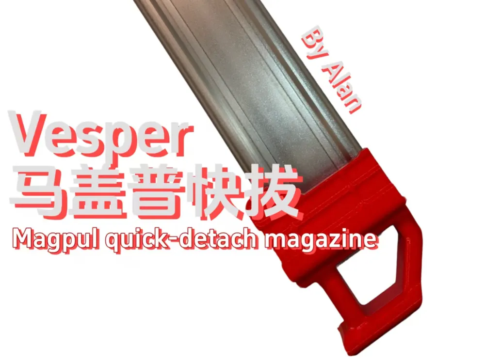 Vesper Magpul Magazine Quick Release Alan - Free 3D Print Model ...
