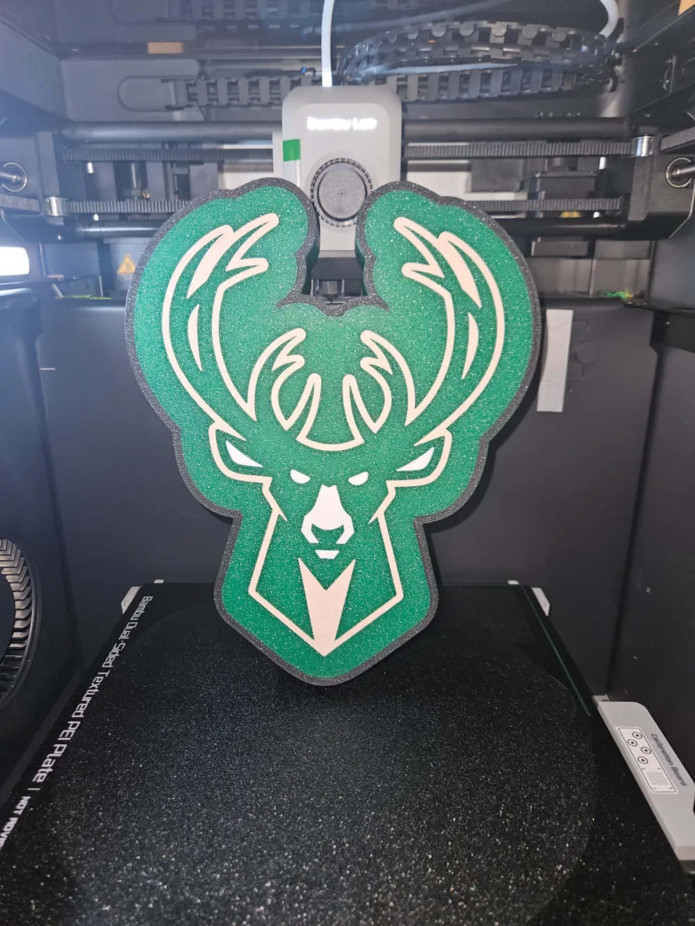 Milwaukee Bucks light box or wall graphic by Sofa - MakerWorld