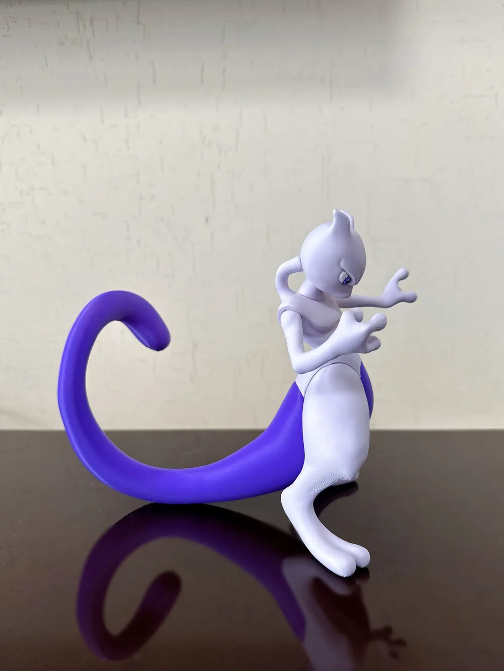 Pokemon Mewtwo #0150 Mewtwo Multi-Part Print (Eyes require AMS) - Free ...