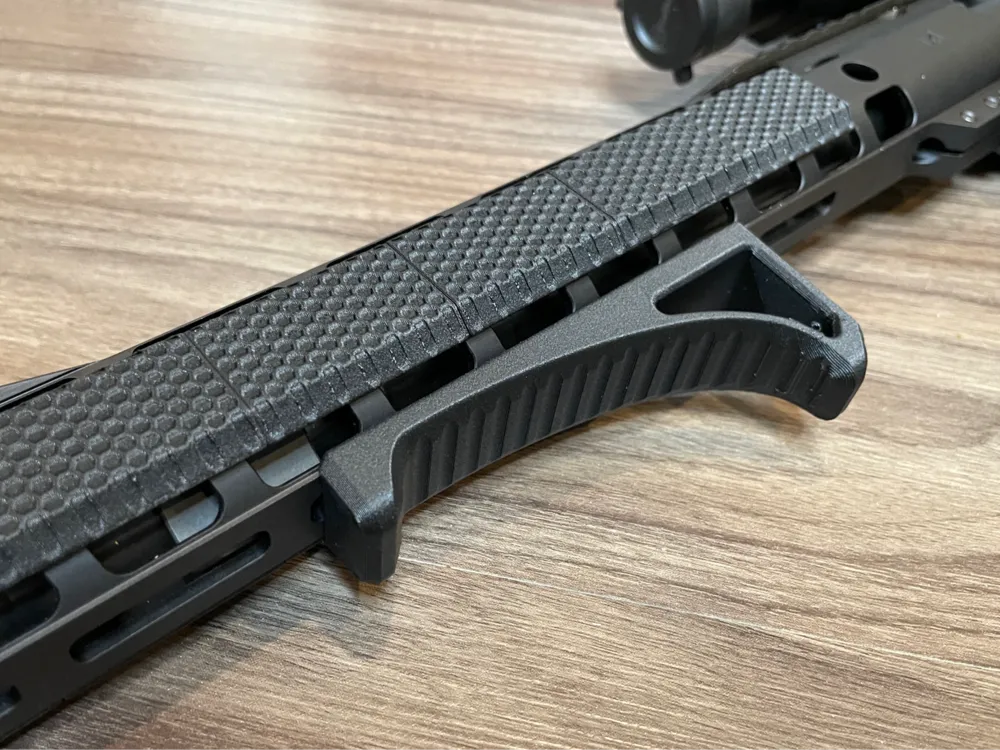 (Snap In) M-LOK Angled Fore Grip V2 by Print Locker MakerWorld ...