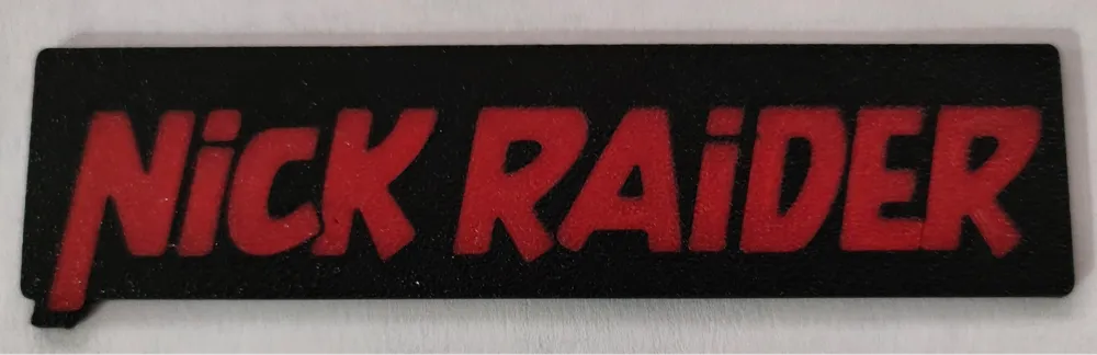 Nick Raider logo by MaxxDesign - MakerWorld