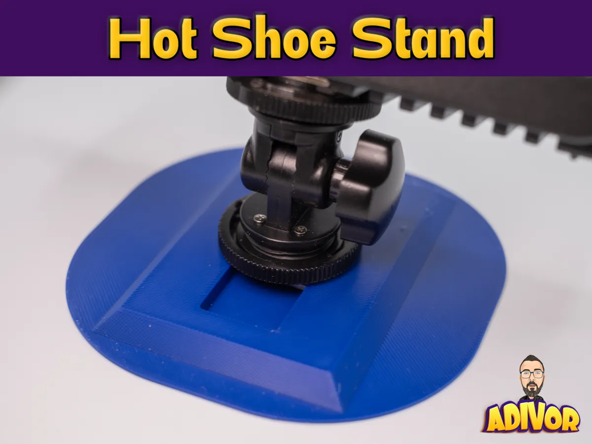 Hot Shoe Stand - Free 3D Print Model - MakerWorld