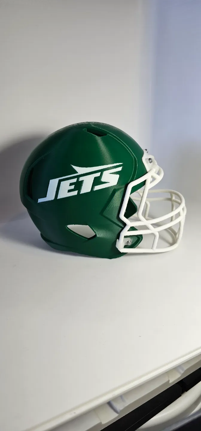 New York NY Jets Football Helmet by animuL67 MakerWorld: Download Free ...
