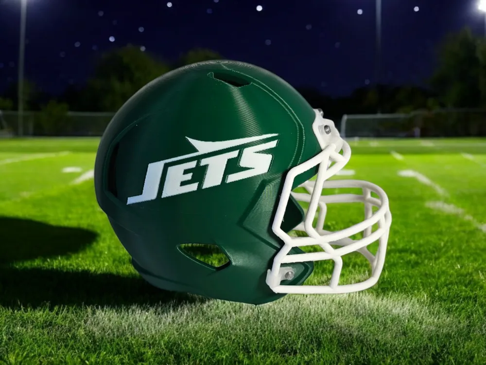 New York NY Jets Football Helmet by animuL67 MakerWorld: Download Free ...