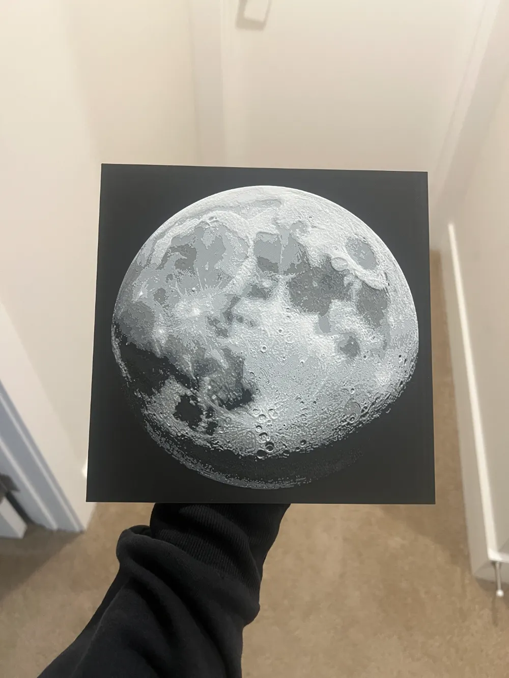 Moon Art Hueforge by RP47 Designs - MakerWorld