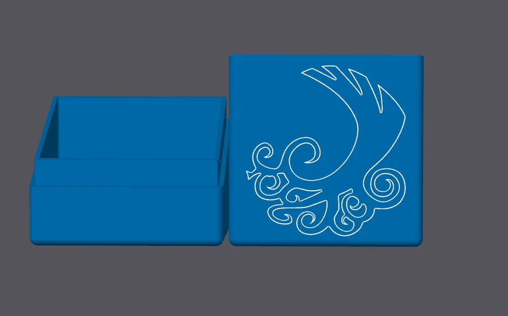 Simic Deck Box by TigressAndFox - MakerWorld