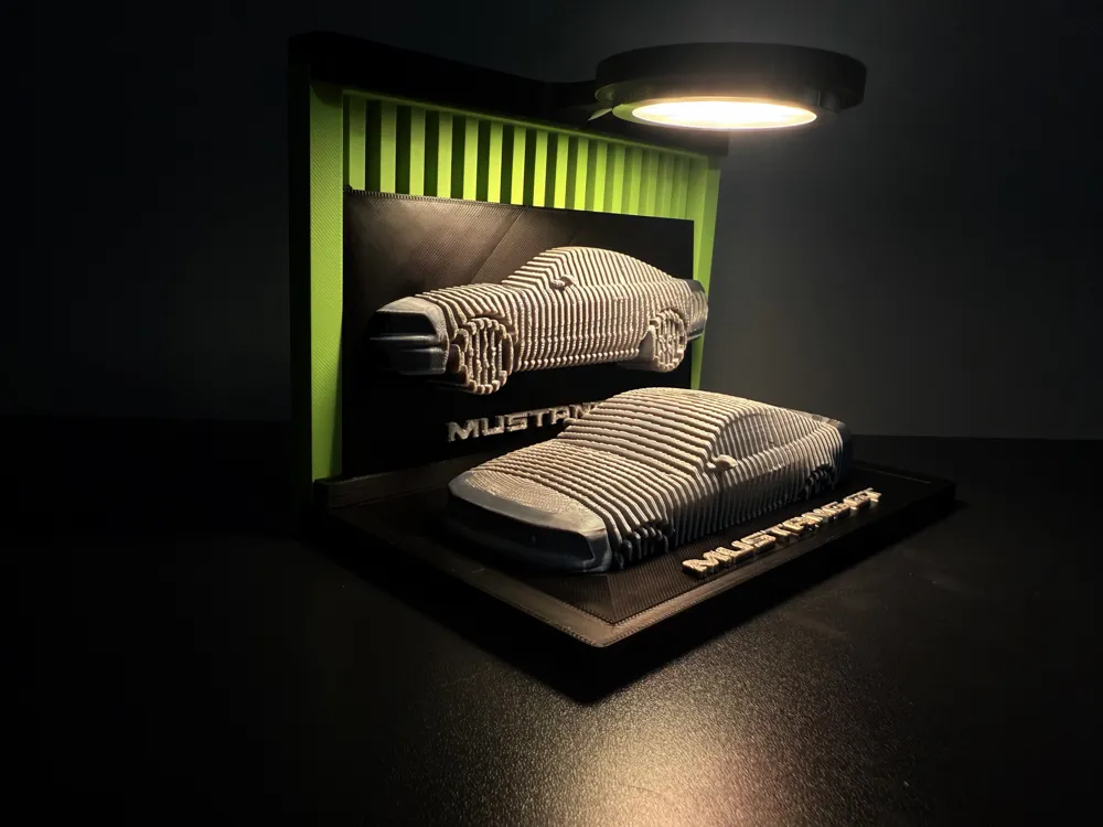 Ford Mustang GT (5th Gen) - Layered Car model! by ShapeShift 3D ...