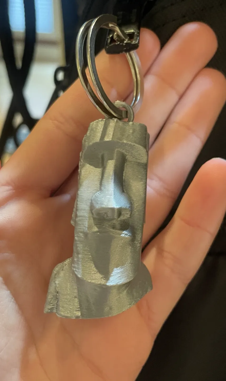 Easter Island Moai Keychain by Mr. Sack - MakerWorld