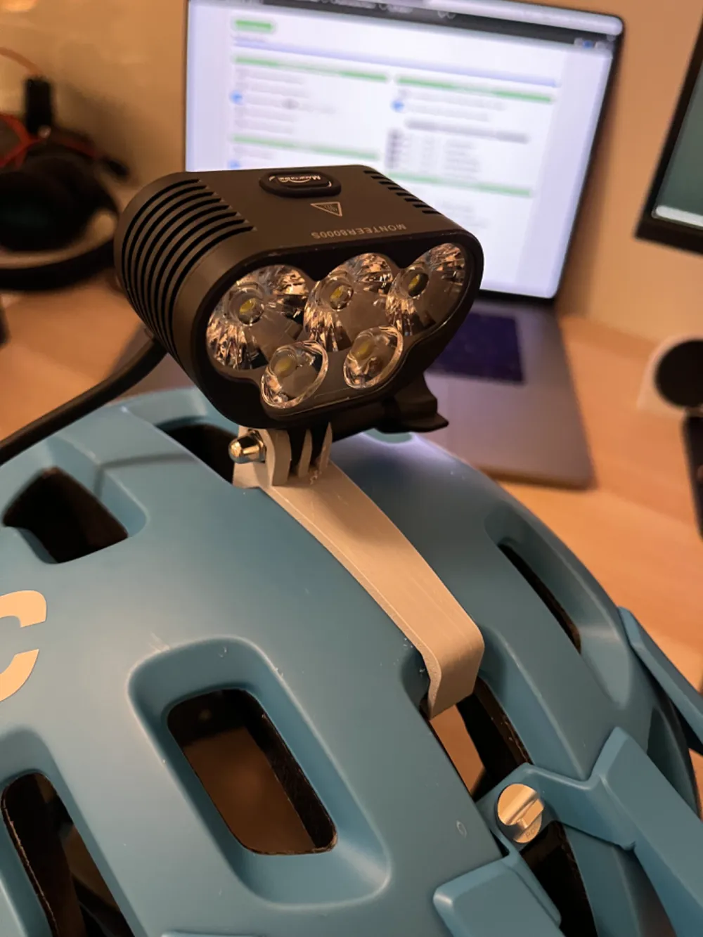 Snap-fit GoPro Mount for POC Tectal Helmet by EngineerPro - MakerWorld