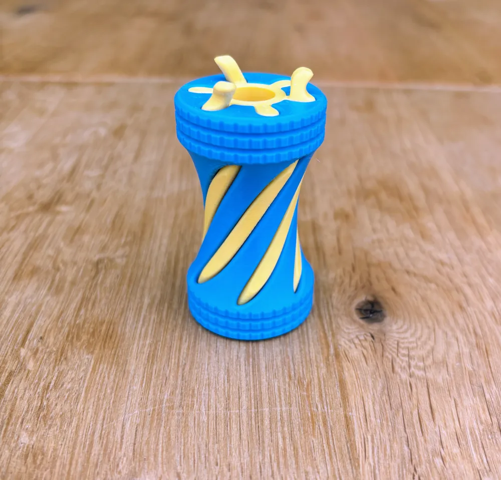 Spiral Fidget Rubberband Racer by robert1x2 - MakerWorld