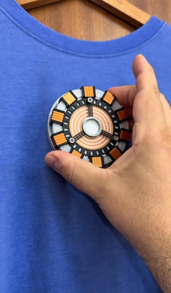Arc Reactor T-Shirt - Free 3D Print Model - MakerWorld