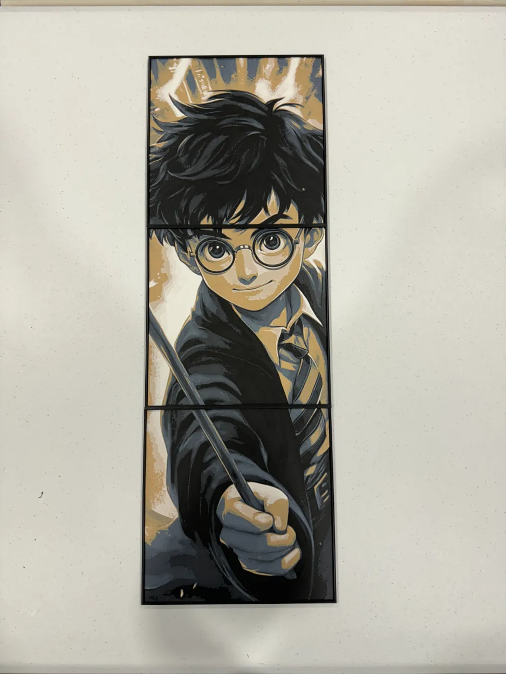 Harry Potter - Multi-Panel Wall display 200x600mm by Canadian Gamer ...