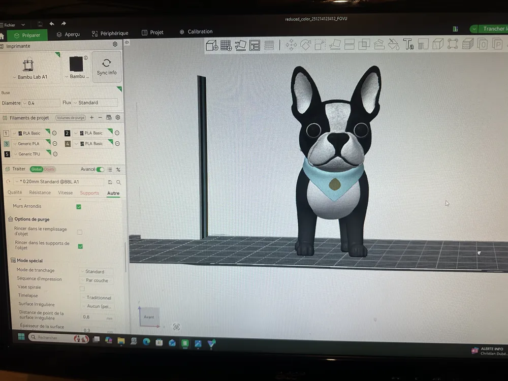 boston terrier - Modelo de impresión 3D gratuito - MakerWorld