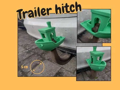trailer hitch 3d print model download - MakerWorld