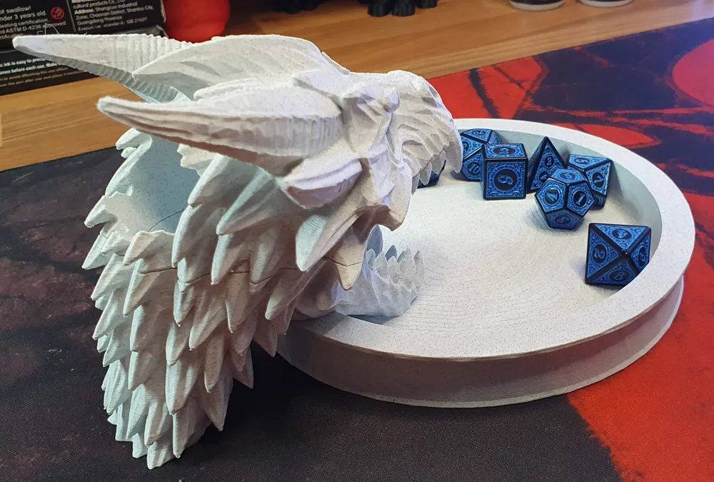 Dragon Dice Tray - Free 3D Print Model - MakerWorld