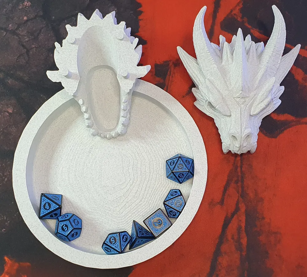 Dragon Dice Tray - Free 3D Print Model - MakerWorld