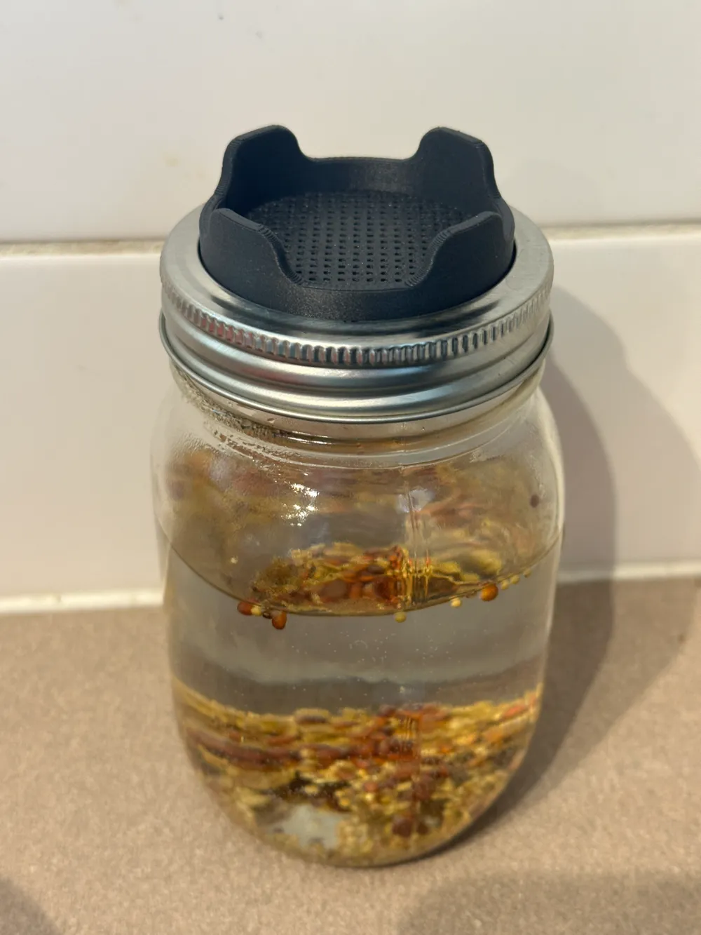 Mason jar sprouting lids by madizmo - MakerWorld