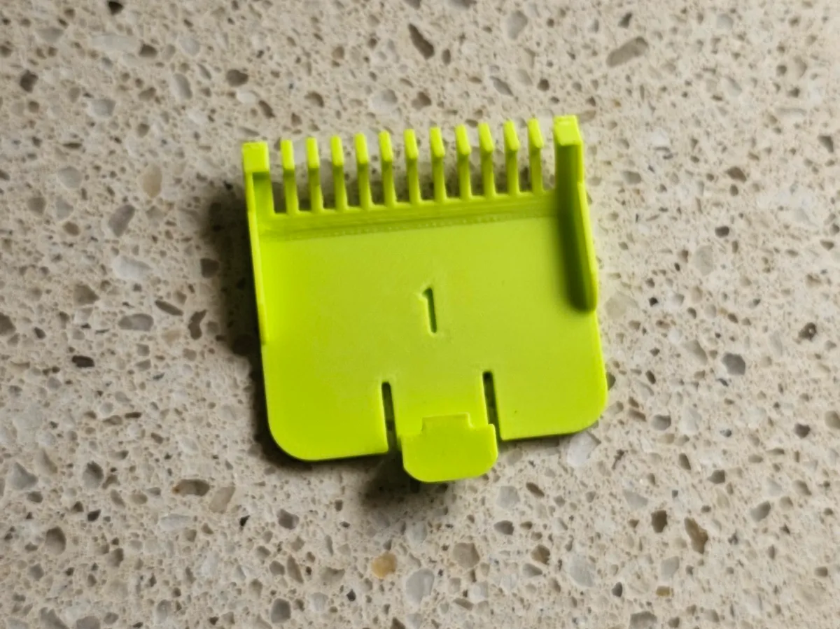 Wahl Clipper Comb Size 1 - Free 3D Print Model - MakerWorld
