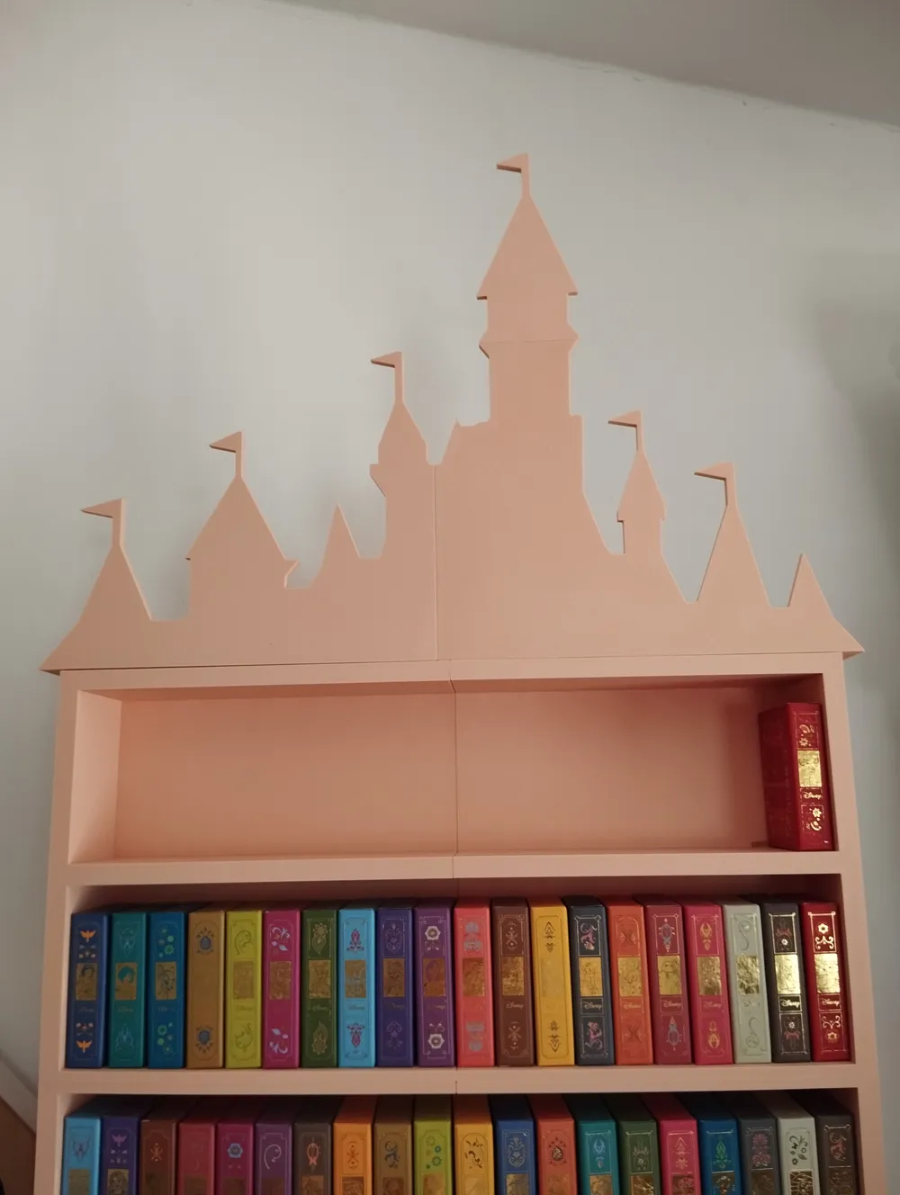 Disney castle decoration for mini books shelf - Free 3D Print Model ...