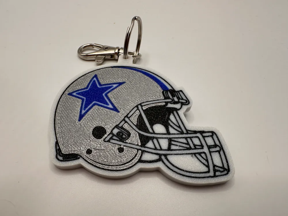 Dallas Cowboys Keychain by ShapeShifterStudio MakerWorld: Download Free ...
