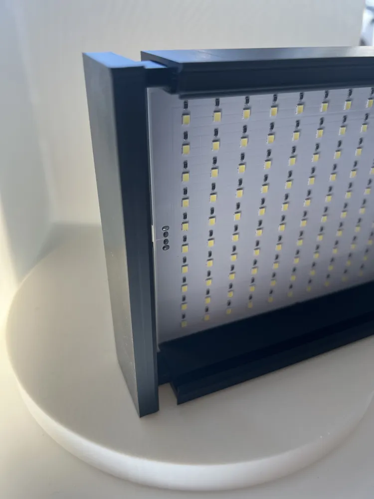 Frame for Lithophanes + Bambu CMYK Backlight Board by paetzy_27 ...