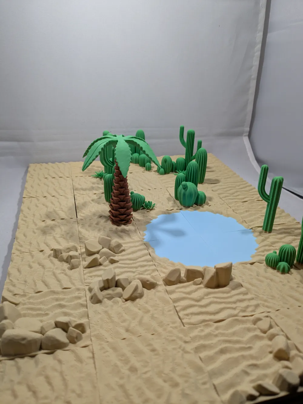 Sand tile (OpenLOCK system) - Free 3D Print Model - MakerWorld
