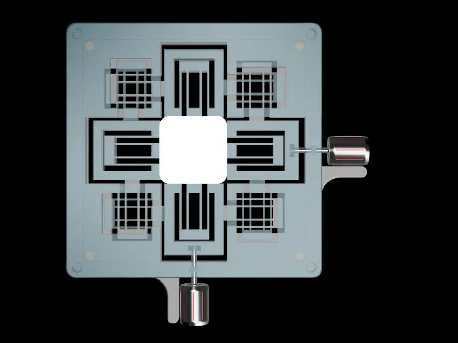 High Precision XY Stage (compliant mechanism) by WimV MakerWorld ...