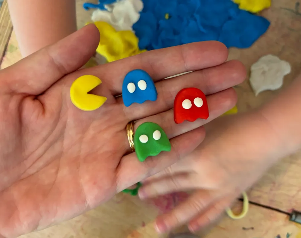 Pac-man mini clay cutter by Petra Ollender - MakerWorld