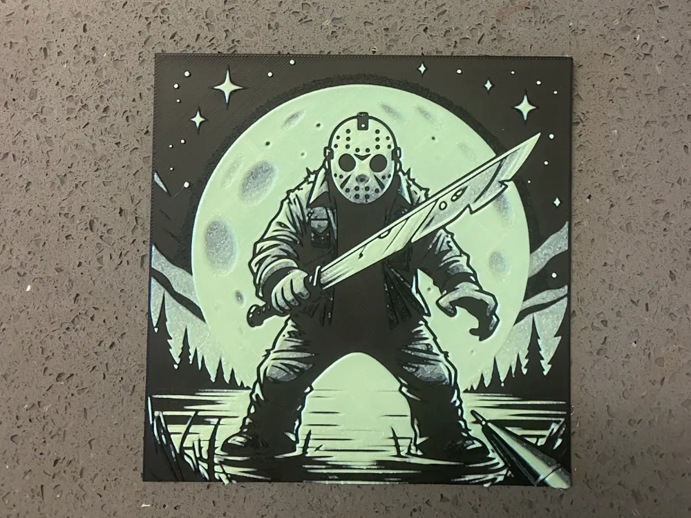 jason - glow pla by ko33a MakerWorld: Download Free 3D Models