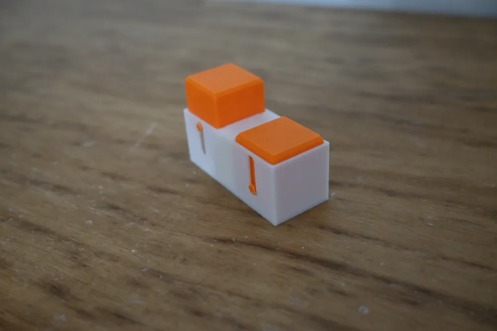 Double button fidget by 3D all MakerWorld: Download Free 3D Models