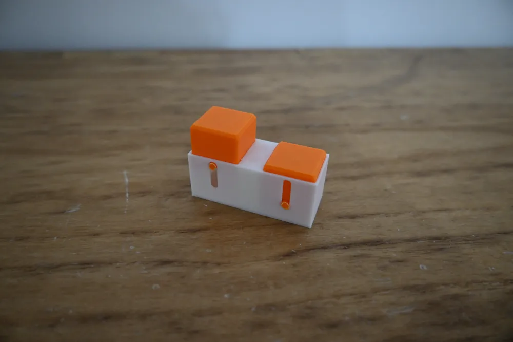 Double button fidget by 3D all MakerWorld: Download Free 3D Models