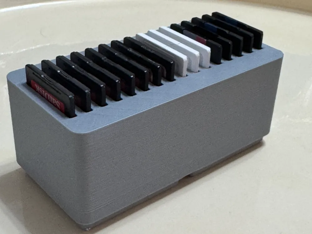 Gridfinity - SD Card Holder - 2x1 by jakobi-wan - MakerWorld