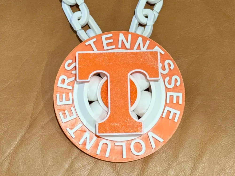 Tennessee Volunteers Spinner Chain by jckrenrut MakerWorld: Download ...