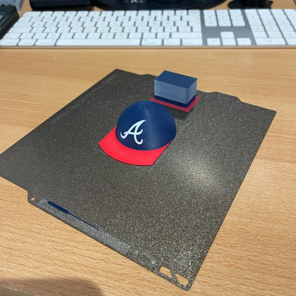 Base Cap for MLB Brick Man Atlanta Braves (500%) by Jogi164 MakerWorld ...