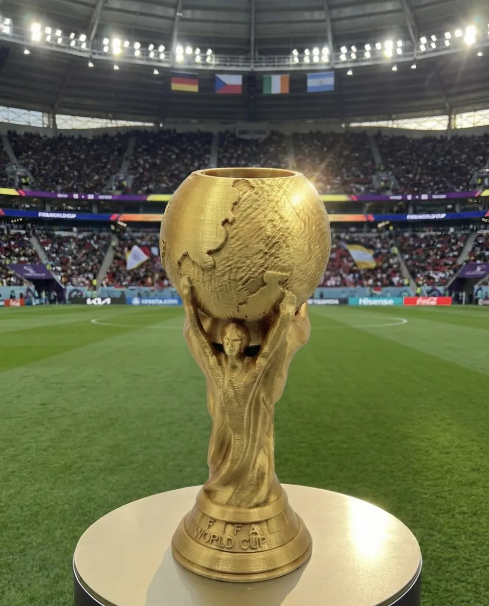 Global Champion Trophy - Can Cooler / Drink Holder - Free 3D Print ...