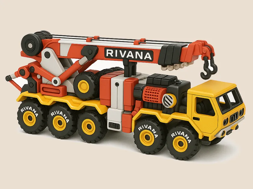 Yellow Heavy Recovery Truck(MMRS) - Free 3D Print Model - MakerWorld
