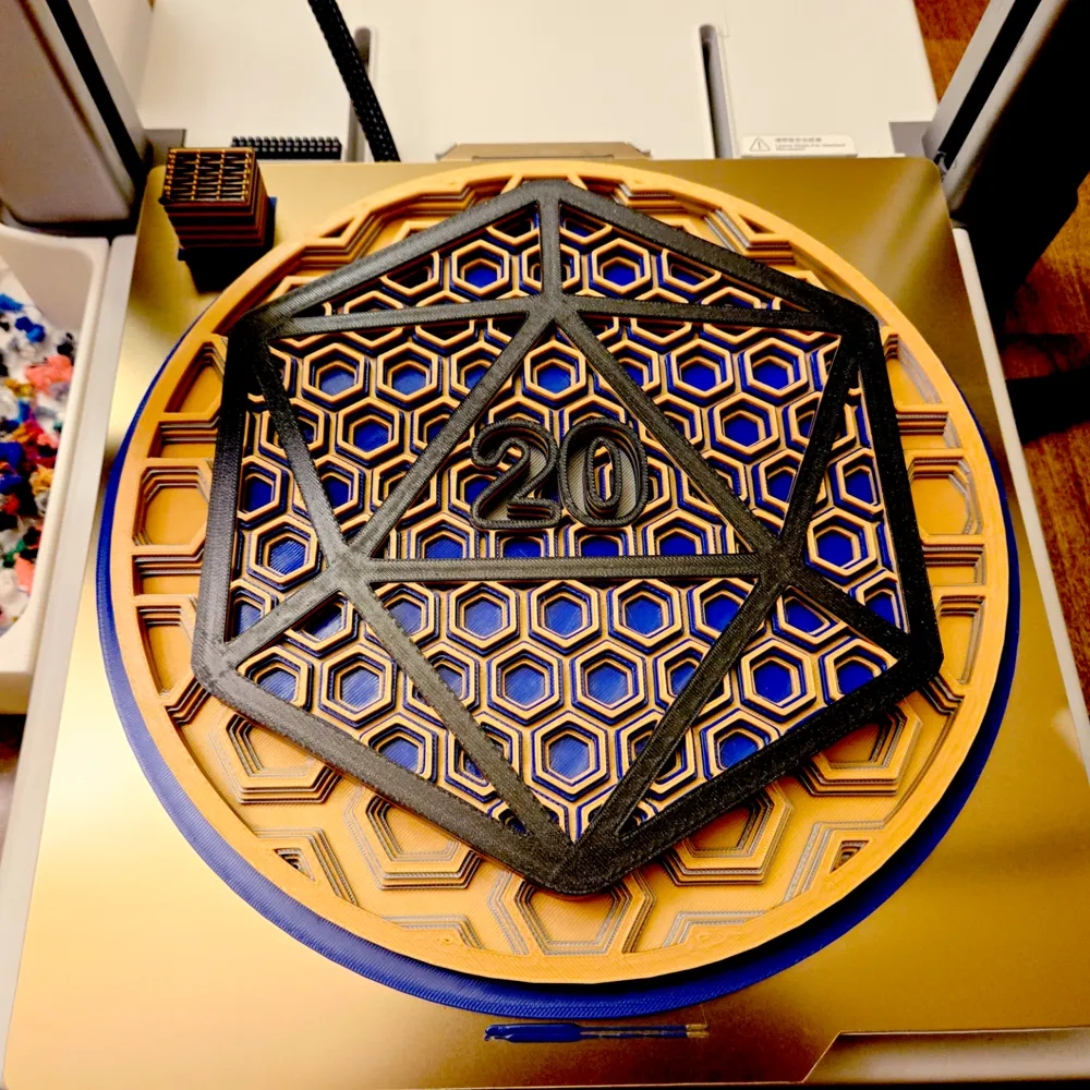 D20 Dimensional Mosaic by w3r3wolv3s MakerWorld: Download Free 3D Models