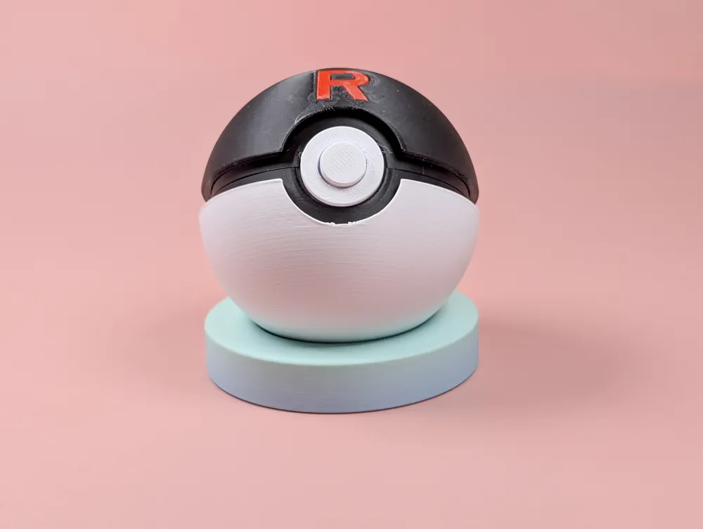 Functional Team Rocket ball (Special Ep) - Free 3D Print Model - MakerWorld