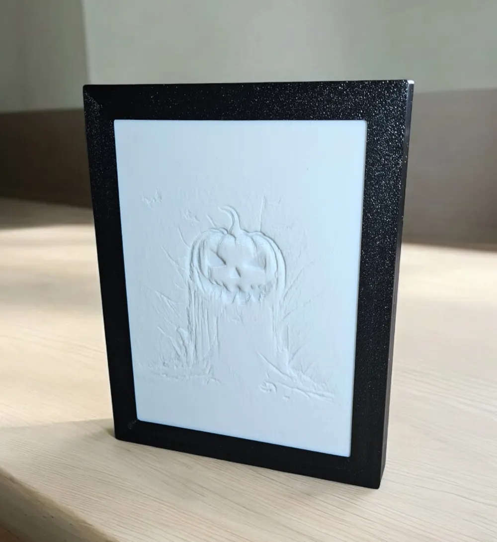 Litho LED Backlight frame by raphineu MakerWorld: Download Free 3D Models