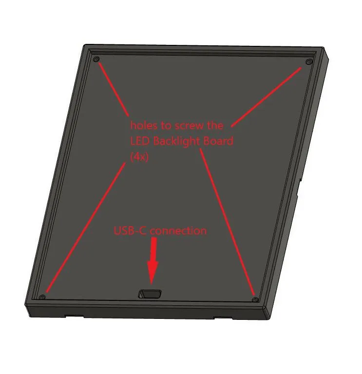 Litho LED Backlight frame by raphineu MakerWorld: Download Free 3D Models