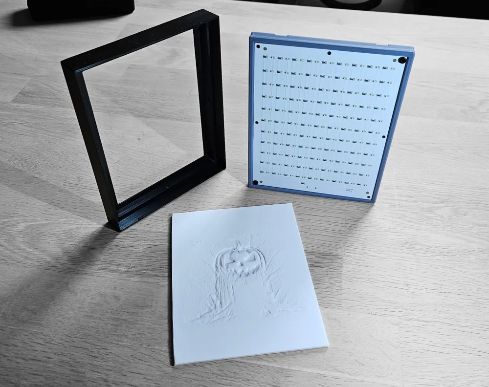 Litho LED Backlight frame by raphineu MakerWorld: Download Free 3D Models