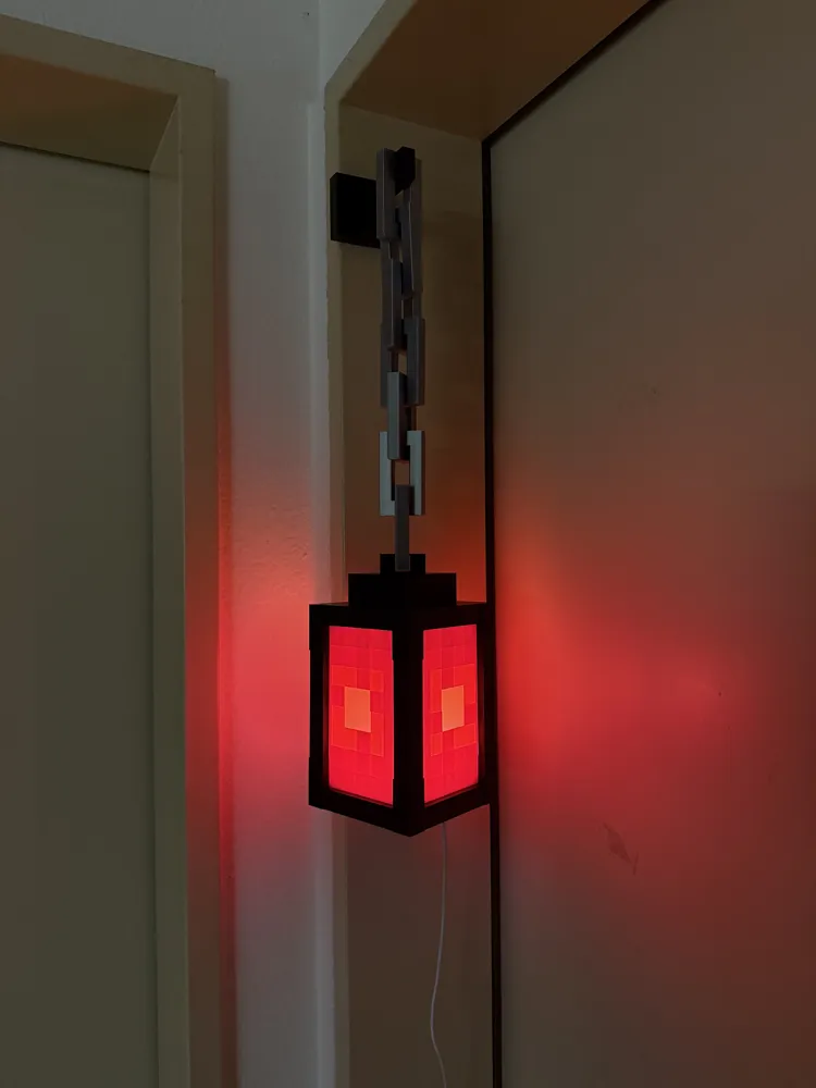 Lanterne Minecraft - Modèle d'Impression 3D Gratuit - MakerWorld