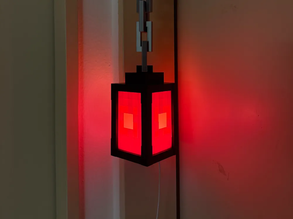 Lanterne Minecraft - Modèle d'Impression 3D Gratuit - MakerWorld