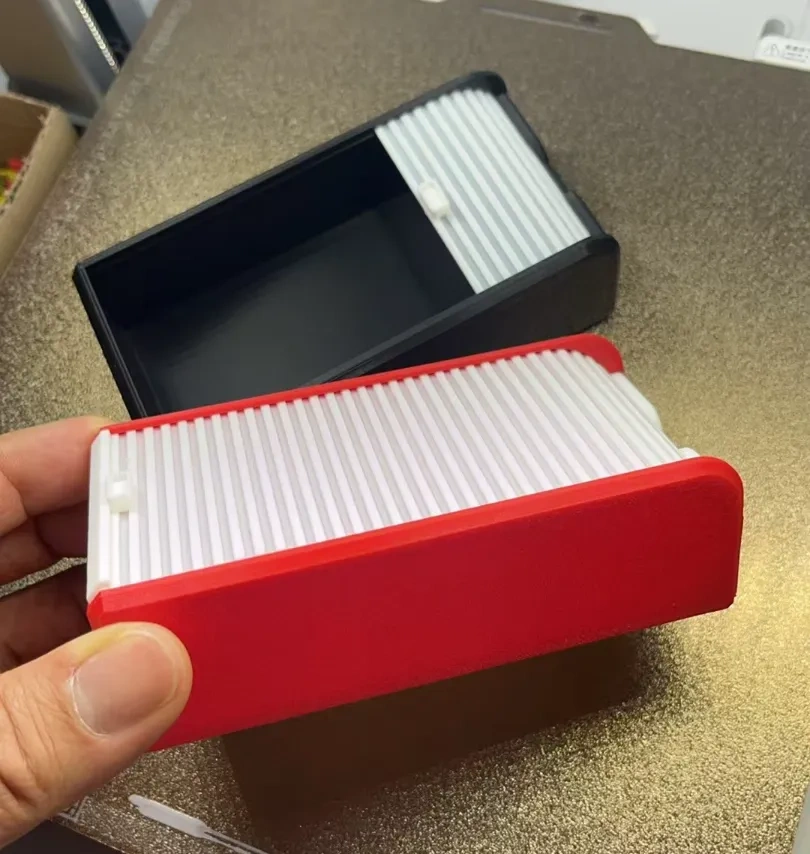 Metal-free, accessory box, hair accessory storage box, roll-up box ...