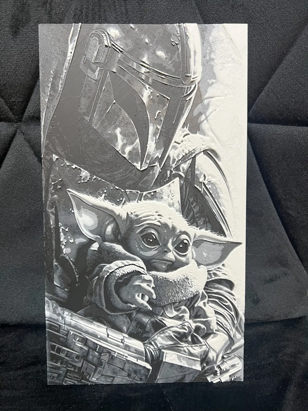 Mandalorian and Grogu Hueforge by Namahs MakerWorld: Download Free 3D ...